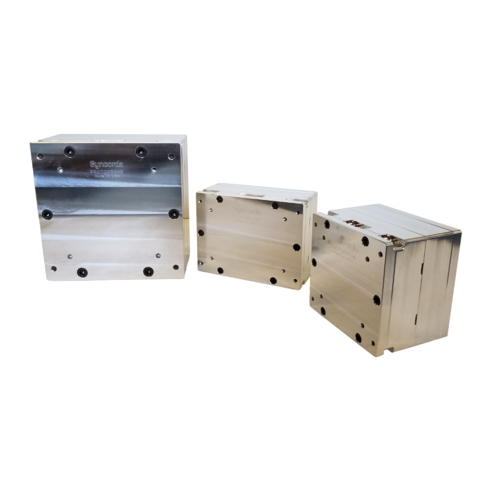 Large frame for 3D printed injection molds