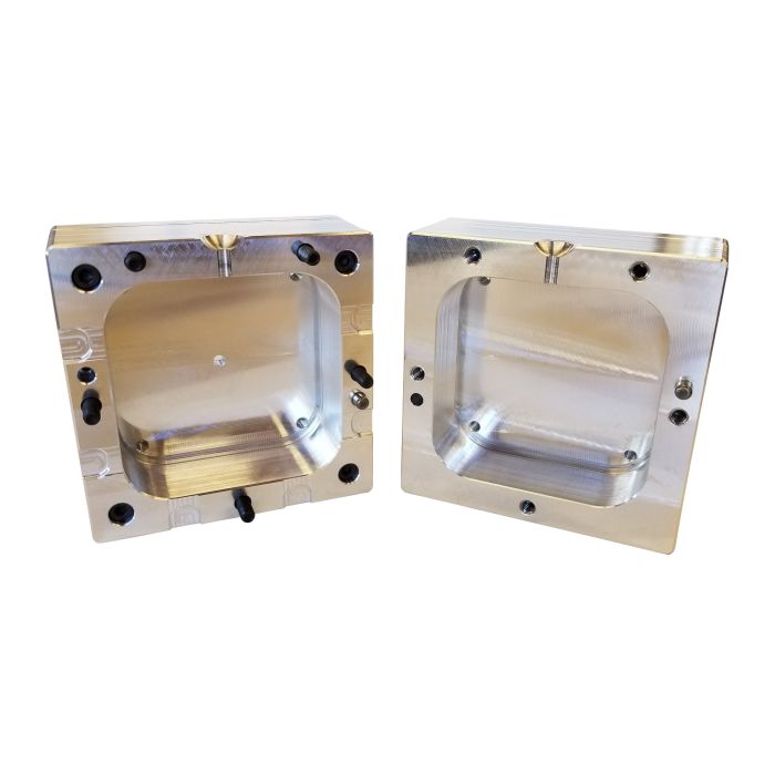 Large frame for 3D printed injection molds